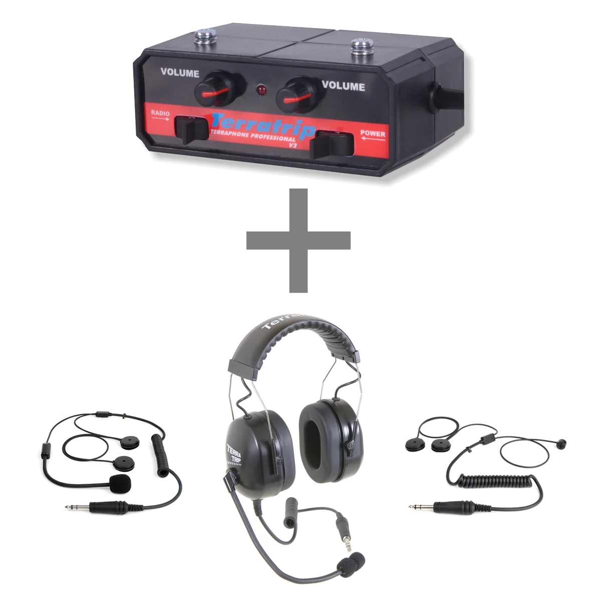 UTV Professional Intercom & Headset Kit - TerraTrip USA DEALER